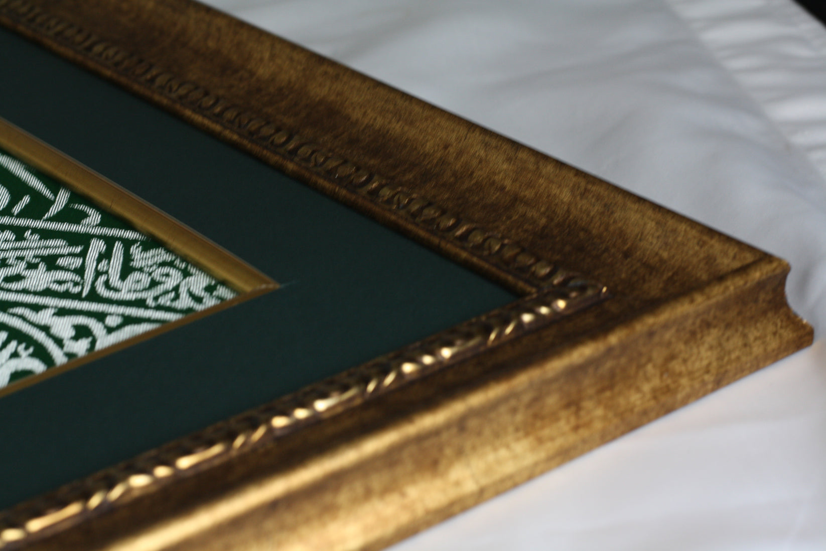 Sacred Kiswa from Prophet Muhammad’s Chamber | Framed Islamic Relic ...